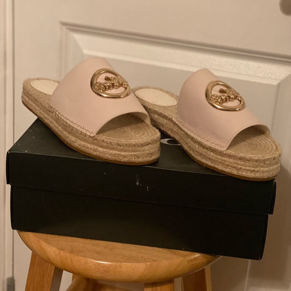 Brand New Coach Flat-Form Sandals!! - Gem